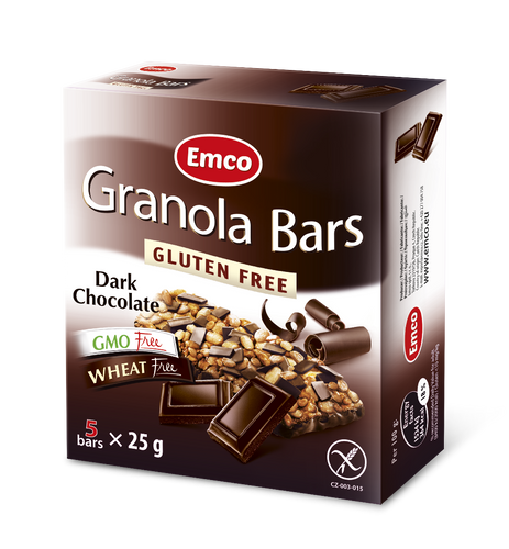 Granola bars – Dark Chocolate | Emco Export