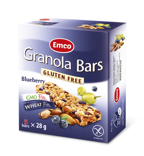 Granola bars – Blueberry | Emco Export
