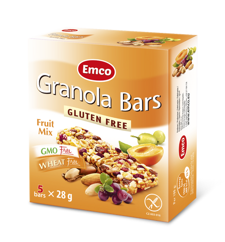 Granola bars – Fruit mix | Emco Export