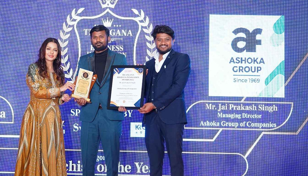 Ashoka Group Honored 'Best Franchise of the Year in India' at Business ...