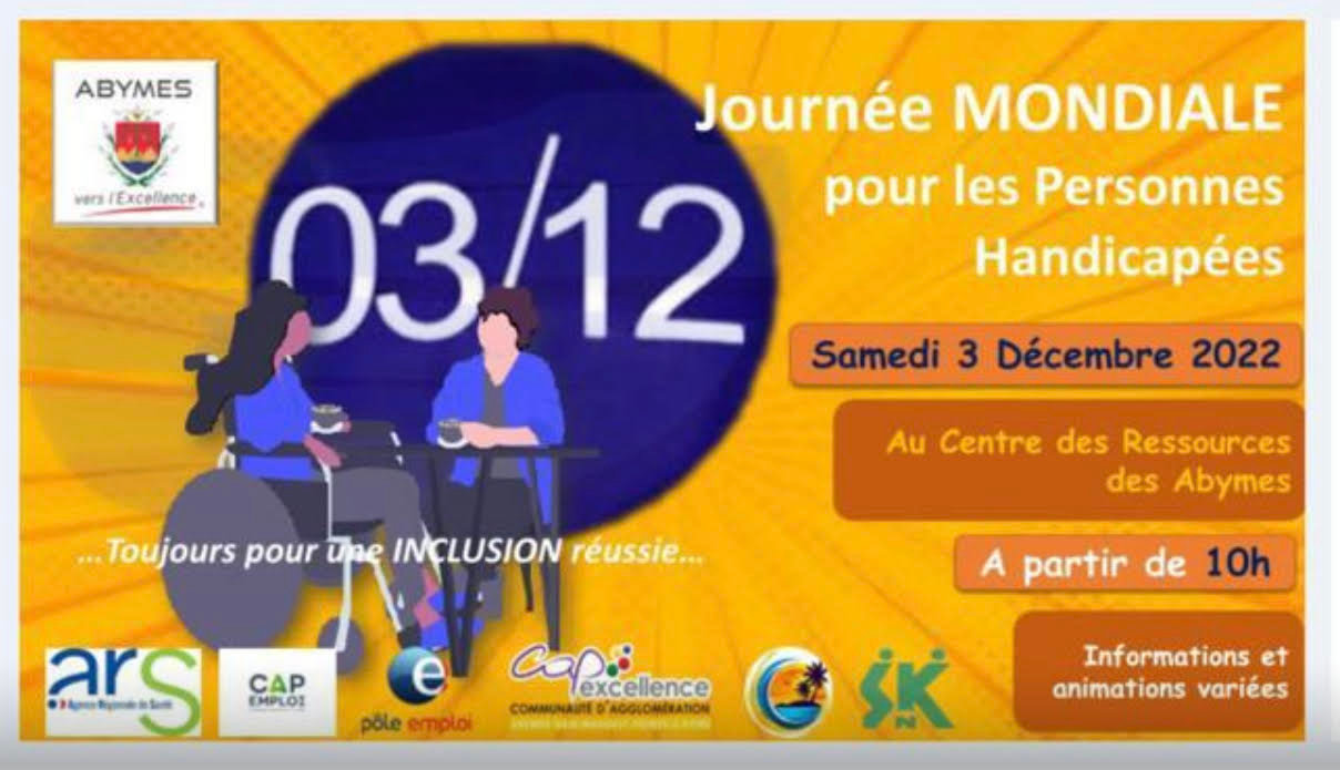 JOURNEE MONDIALE POUR LES PERSONNES HANDICAPEES | SOS+ Aidants