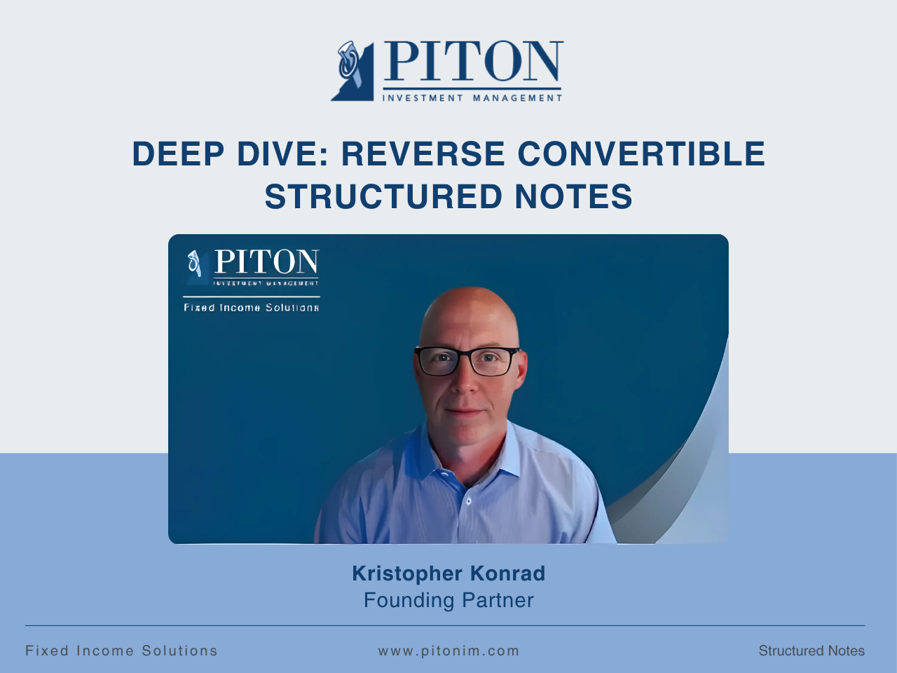 Deep Dive: Reverse Convertible Structured Notes