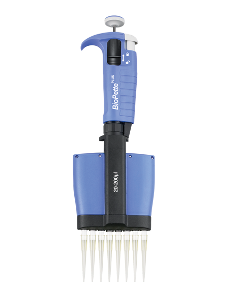 BioPette Plus (8 channels) | פיפטור רב ערוצי 8 מקומות למעבדה- Yarden Biotec