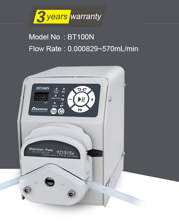 BT100N | משאבות פריסטלטיות בסיסיות- Yarden Biotec
