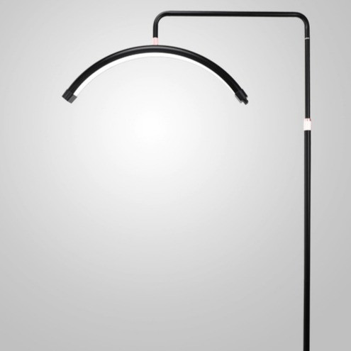 Black Half Moon Salon Lamp - 27 inch | MBS UK