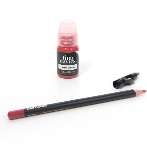 Tina Davies Lip Duo - Pink Coral | MBS UK