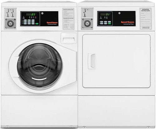 ADA Speed Queen Front Load Washer and Gas Dryer set | Laundry Pros Direct