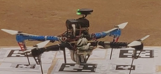 Precision Landing of a UAV on a Moving Target