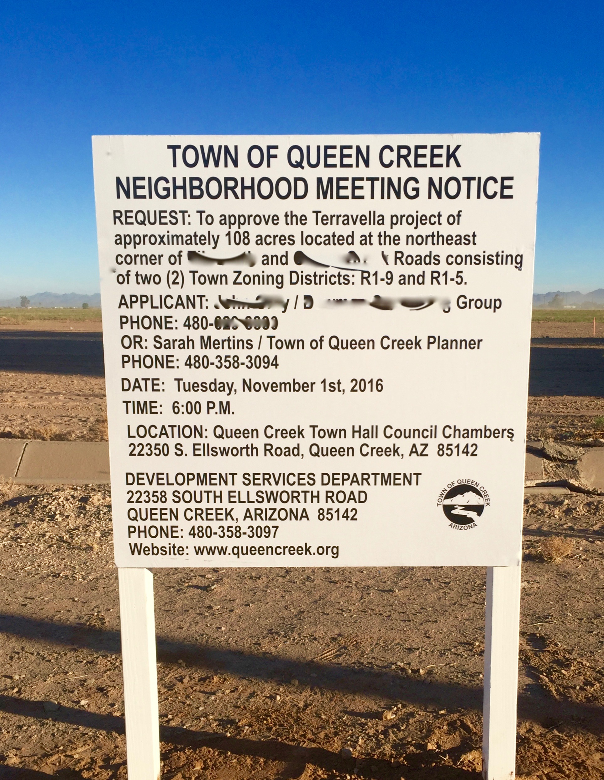 Dynamite Signs/ Zoning Sign/ Public Hearing Signs/ Conditional Use Per