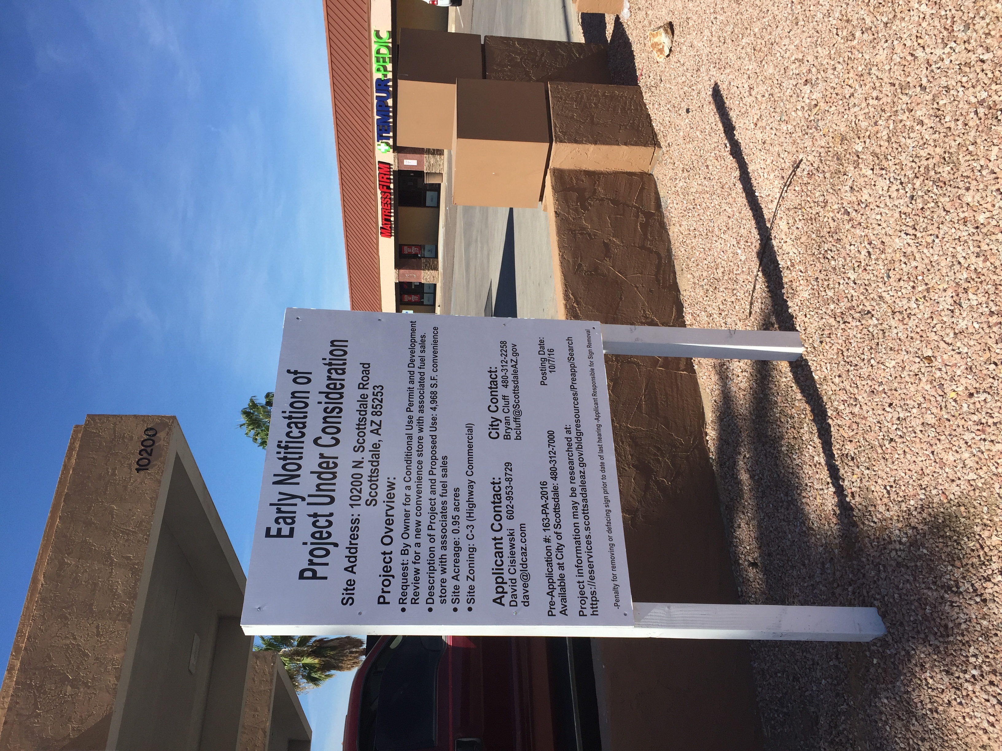 Dynamite Signs/ Zoning Sign/ Public Hearing Signs/ Conditional Use Per