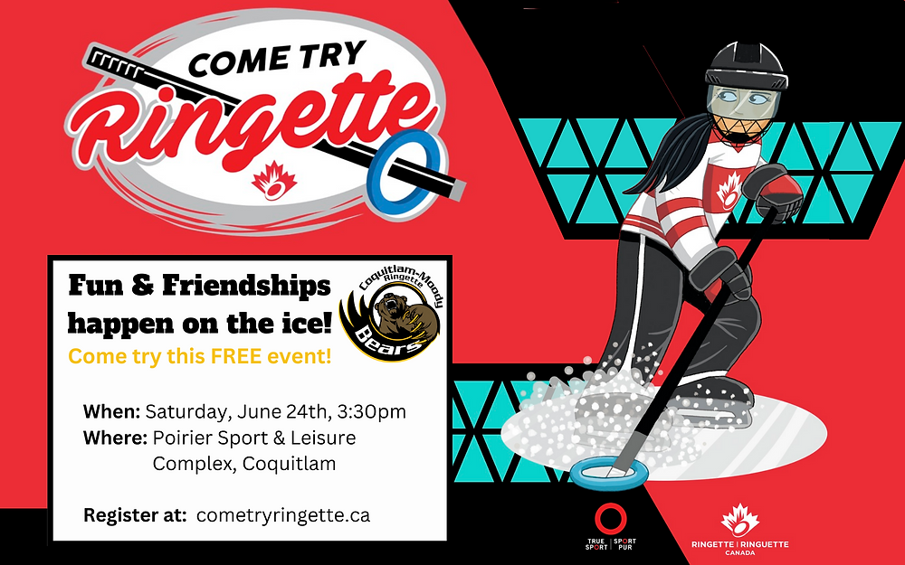 Come Try Ringette June 24th, 2023