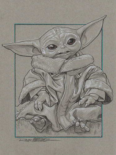 Grogu-Concept Sketch | Randy Martinez Art