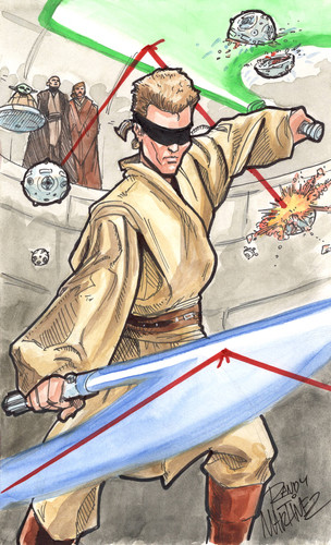 Anakin Skywalker Training (Concept) | Randy Martinez Art