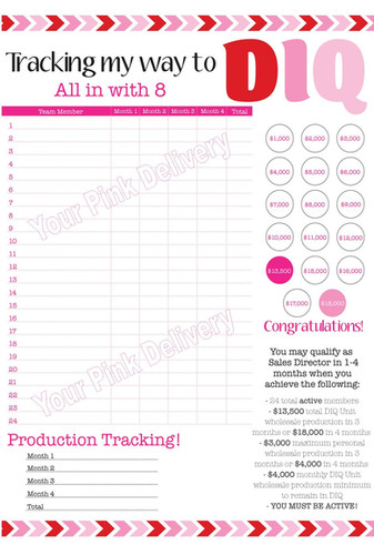 Tracking My Way to DIQ | your-pink-delivery