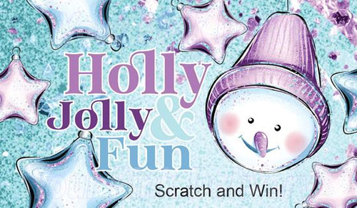 Holly Jolly & Fun Scratch Off | your-pink-delivery