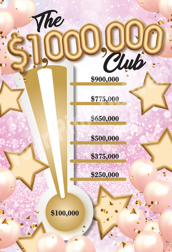 Poster - One Million Dollar Club | your-pink-delivery