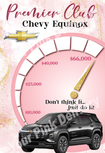Poster - Chevy Equinox | your-pink-delivery