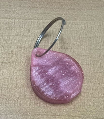 Keychain FOB for Digital Business Card | your-pink-delivery