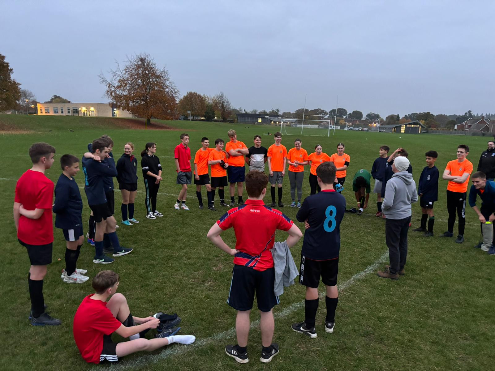 Post-Remembrance Day Football Match: 863 Squadron vs. Bury St Edmunds ...