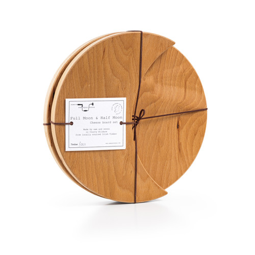 Full Moon and Half Moon Cheese Board | samagusnessa