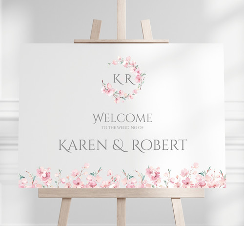 Cherry Blossom (Welcome Sign) | Pumpkin