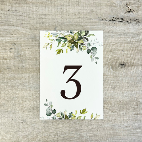 Rustic Botanical (Table Name/Number) | Pumpkin