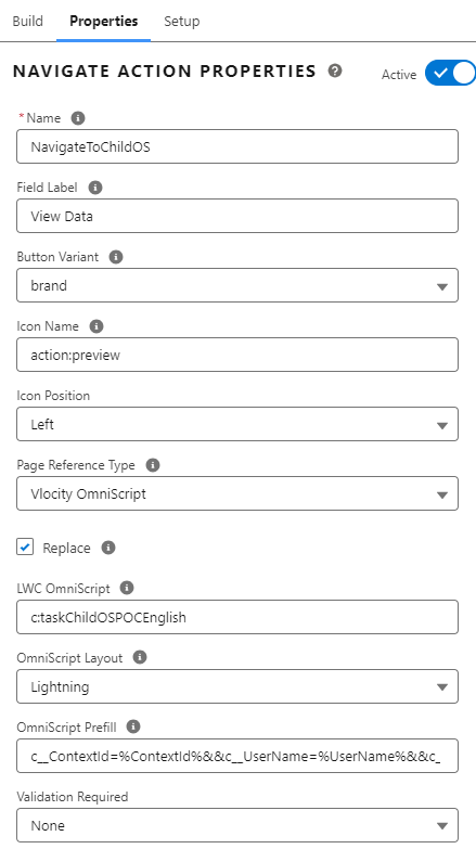 Launch an Omniscript from another Omniscript