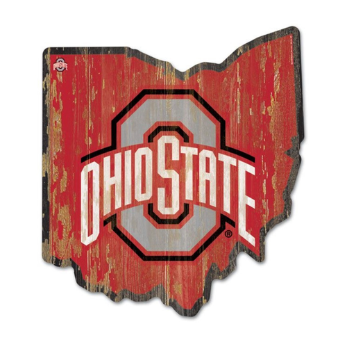 OHIO STATE BUCKEYES STATE SHAPE | Buckicon