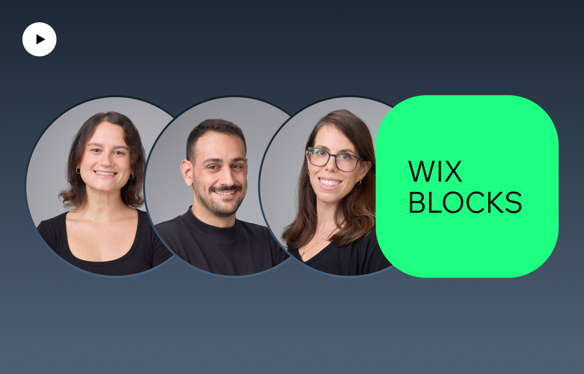 Learn to create a full-scale app with the Wix Blocks team