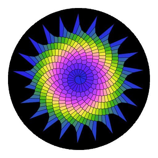 Simple fractals to tessellation in kitchen/bath tiling design