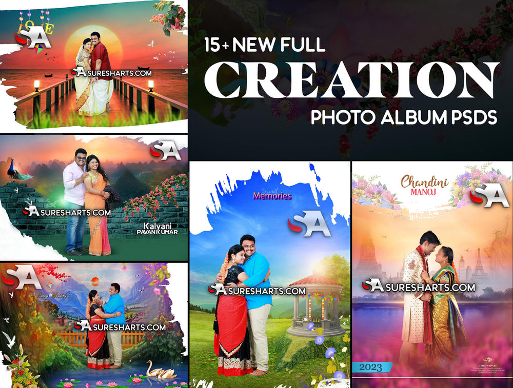 15+ Creation Album PSD Templates - Download