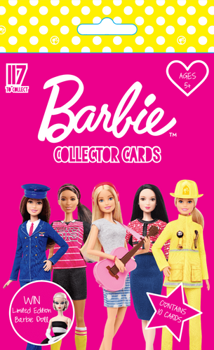 BARBIE Collector Cards - Series 1 (1x Booster pack) | Fox and Panda Comics