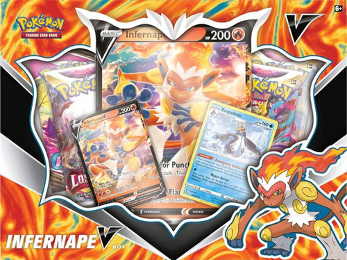 POKÉMON TCG Infernape V Box | Fox and Panda Comics