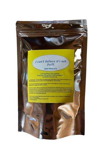 5,000 mg Delta 8 THC edibles - 50 per pack | It's not pot