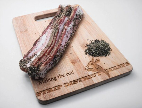 Peppered Slab Bacon | Strip District Meats
