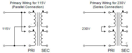 HOW TO WIRE THE POWER TRAFO