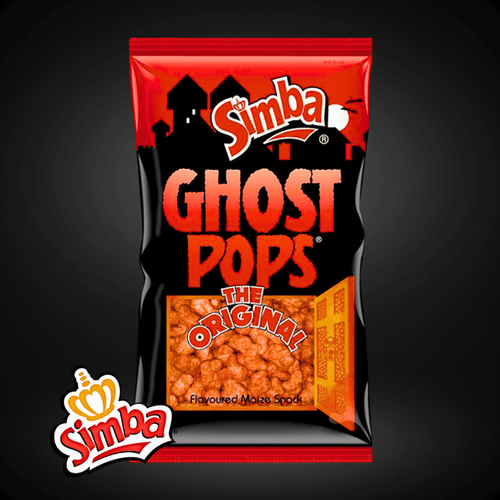 Simba Ghost Pops Original Flavour Maize Snack | Snoggys.com