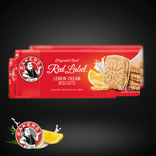 Bakers Lemon Cream Biscuits | Snoggys.com