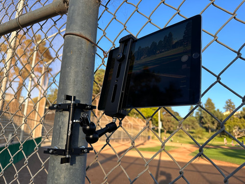 Post Mount for iPad | the-fence-clip
