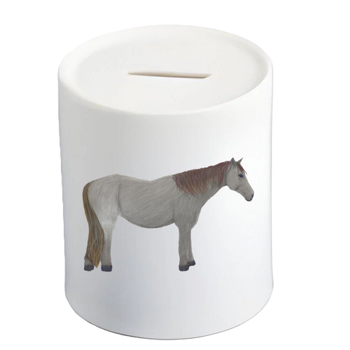 Ceramic Money Box - Horse - Equestrian Country Farmhouse Design - Donna ...