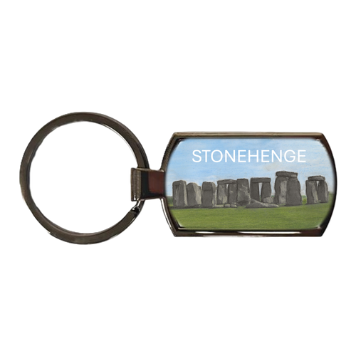 Keyring - Stonehenge- Tourist Souvenir Gift England Design ...