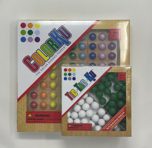 Colorku and Tic-Tac-Ku Combo pack | Colorku