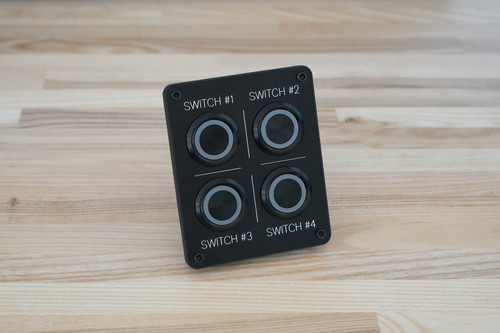 Universal 4-Switch XL Panel | RACECAR go brrr!