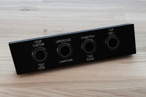 "Toyobaru" 4-Switch Cubby Panel (Key Start) - Push Button | RACECAR go ...