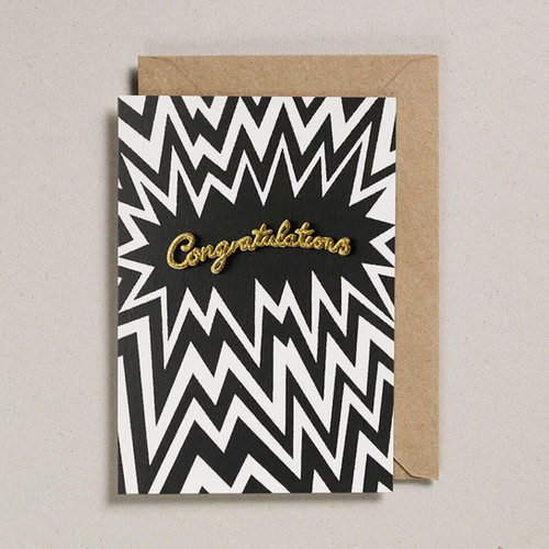 Congratulations Banner Card | Kapada Vintage