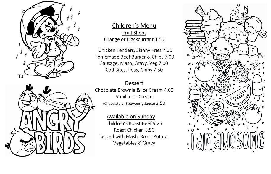 Children s Menu children-s-menu