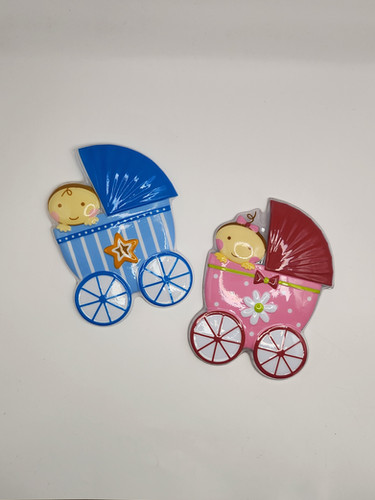 Cute Baby in a Buggy / Stroller Cake Topper | The Candy Lady