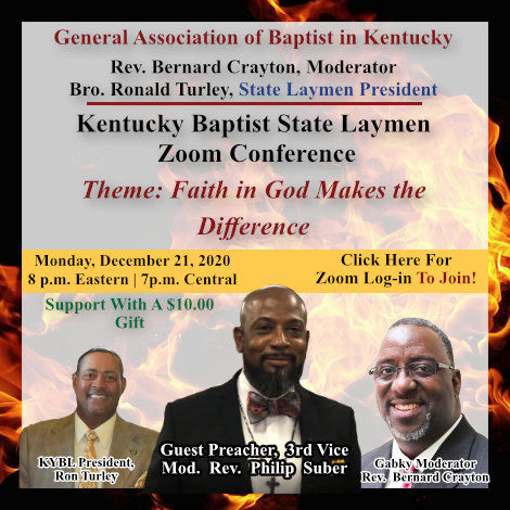 Kentucky Baptist State Laymen Zoom Conference | Gabky