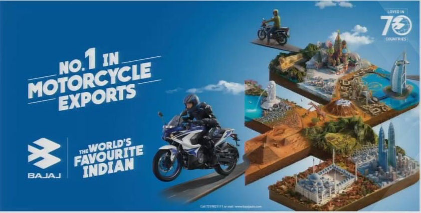 Bajaj Auto is now “The World’s Favourite Indian”!