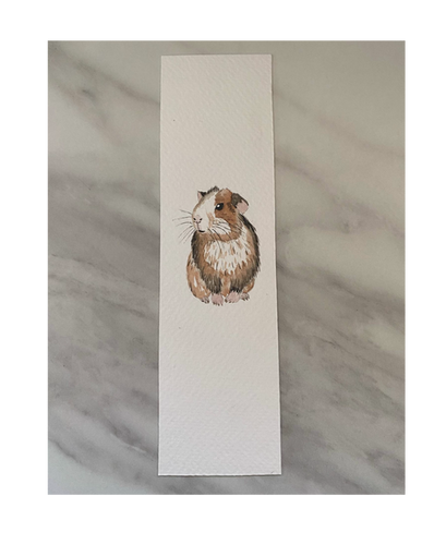 Guinea Pig Colour Bookmark | Hoppy Pets